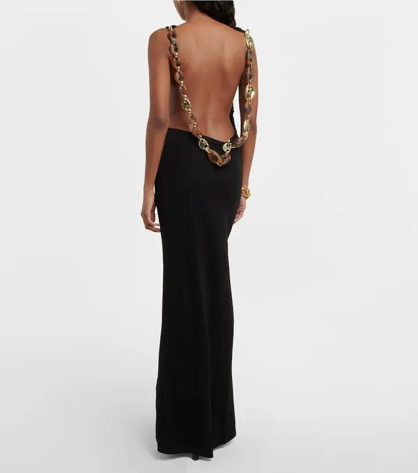 christopher esber sculpted ruched dress Christopher Esber Sculpted Ruched Dress Black Size 10