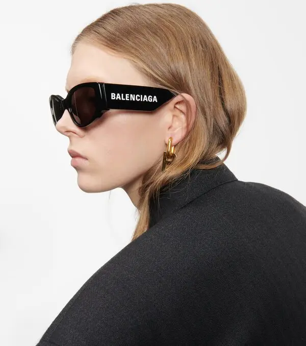 Balenciaga Oval Sunglasses