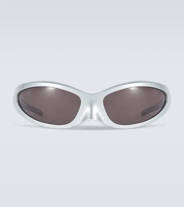 Balenciaga Acetate Sunglasses - Silver