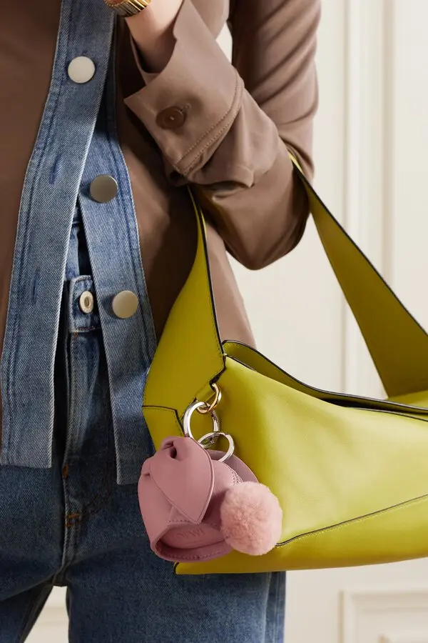Loewe Bunny Leather Coin Purse In Pink - 40% Off | Editorialist