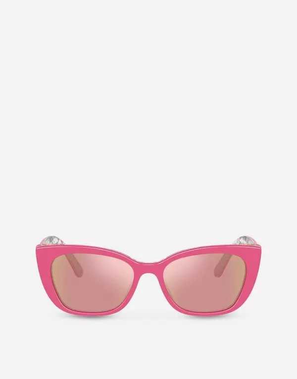 Dolce & Gabbana Sunglasses - Pink On Flowers Print
