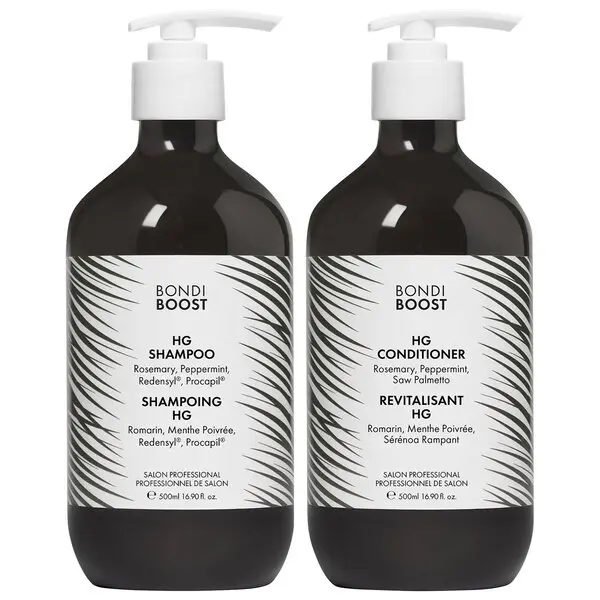 BONDIBOOST Hg Shampoo & Conditioner Set For Thinning Hair With Rosemary - One-color