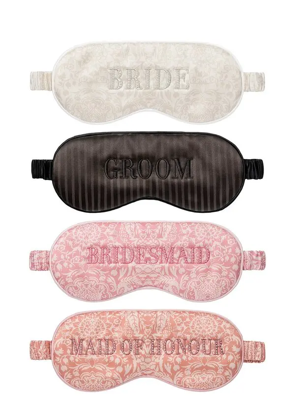 Slip Sleep Mask, Sleep Mask, Bridesmaid, Mulberry