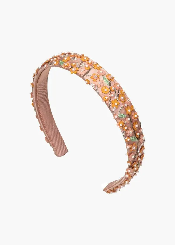 JENNIFER BEHR Kiera Headband - Almond