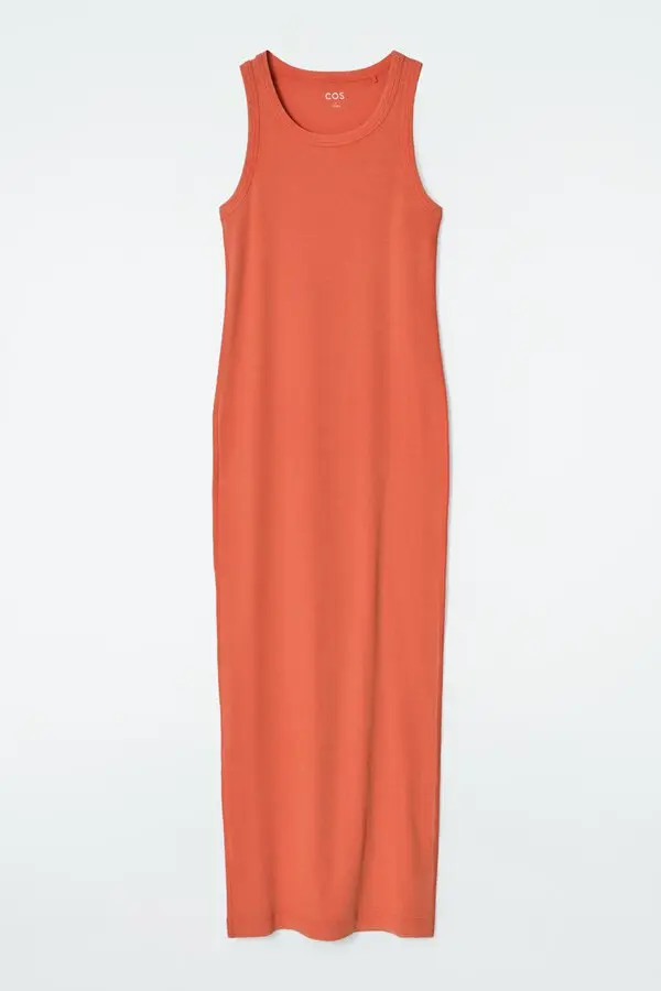 Cos Ribbed Tube Dress