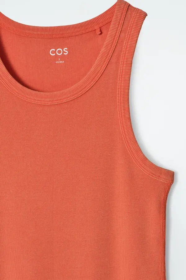 Cos Ribbed Tube Dress