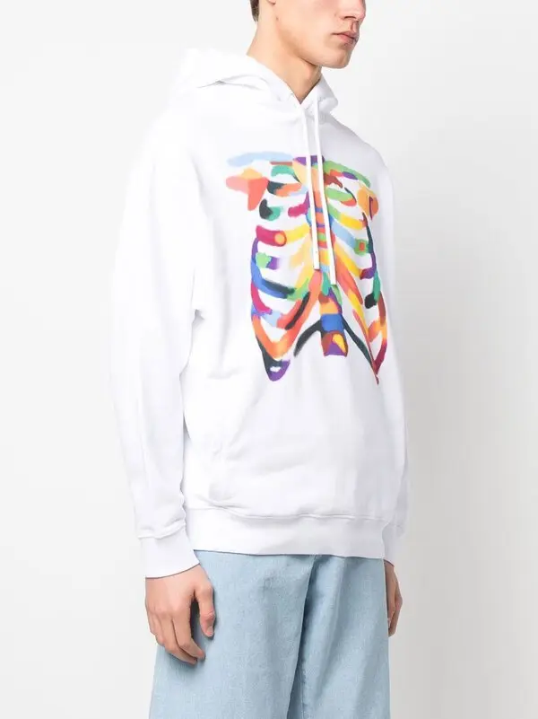 COUNTY OF MILAN Marcelo Burlon Graphic-print Cotton Hoodie