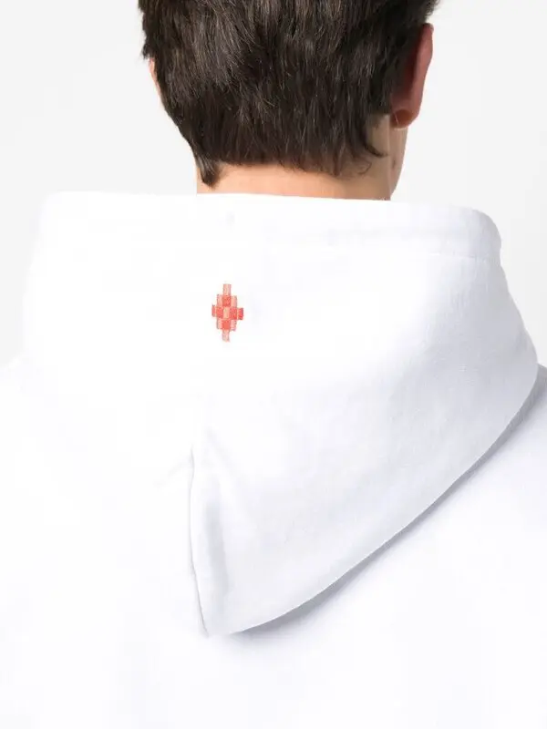 COUNTY OF MILAN Marcelo Burlon Graphic-print Cotton Hoodie