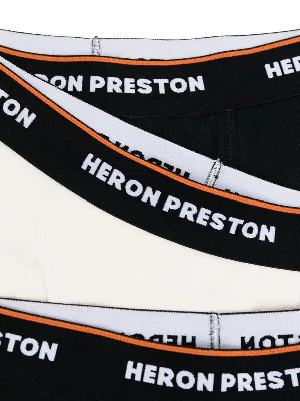 Heron Preston Three-pack Logo-waistband Boxers
