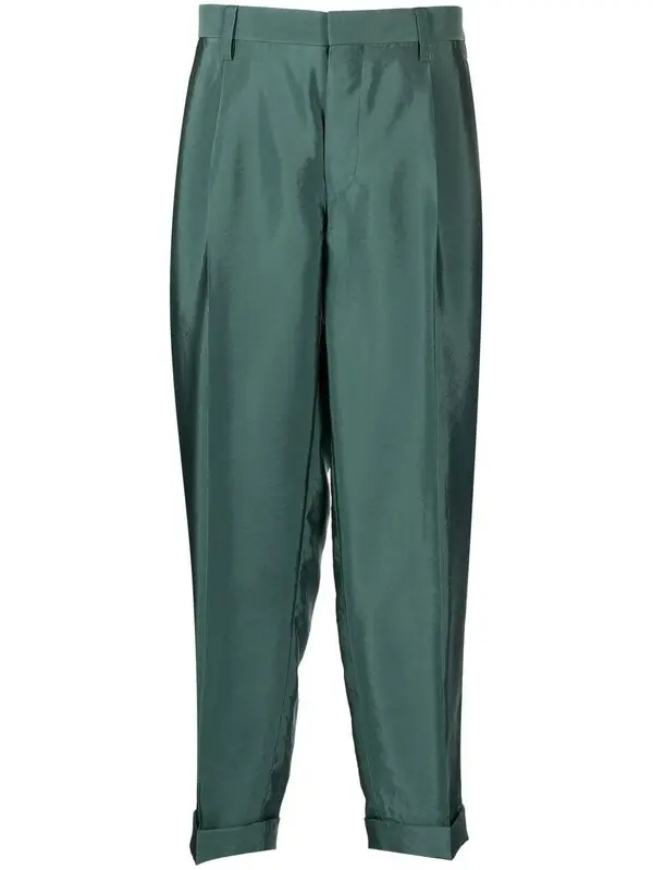 Kolor Tapered Cropped Trousers