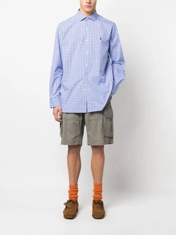 Polo Ralph Lauren Cotton Cargo Shorts - Grey
