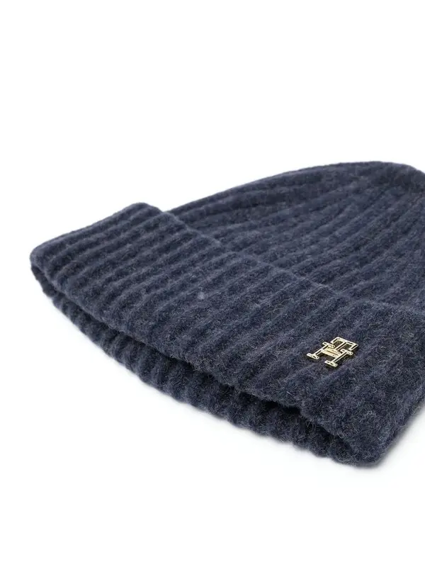 Tommy Hilfiger Logo-plaque Beanie
