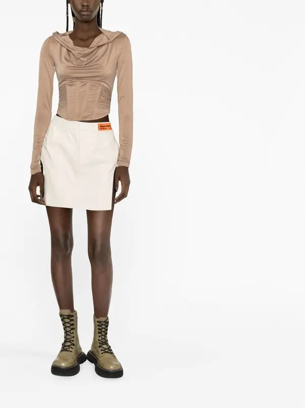 Heron Preston Fitted Mini Skirt