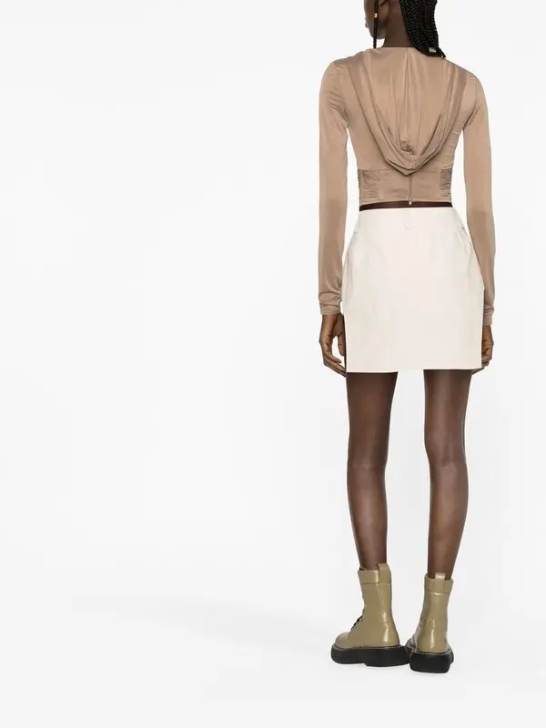 Heron Preston Fitted Mini Skirt