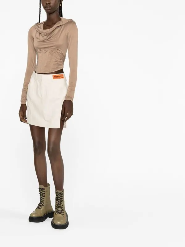 Heron Preston Fitted Mini Skirt