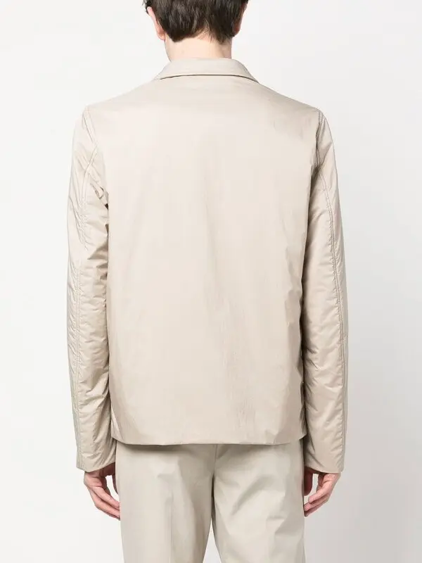 Herno Chantilly Buttoned Jacket - Neutrals