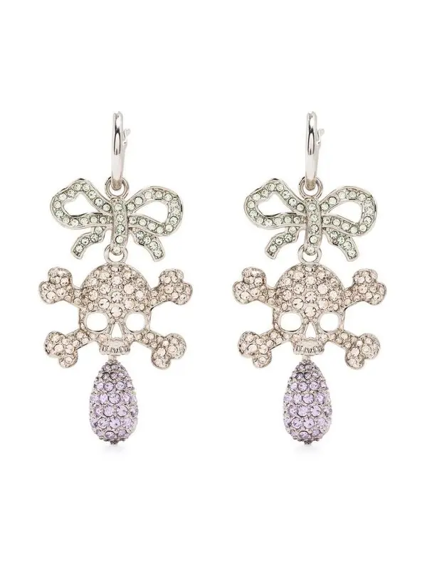 VIVIENNE WESTWOOD Faustine Skull Earrings
