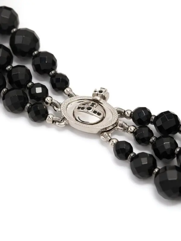 VIVIENNE WESTWOOD Messaline Orb Three-row Choker