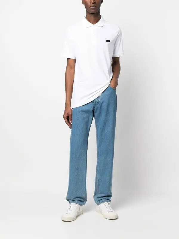 Calvin Klein Logo-patch Polo