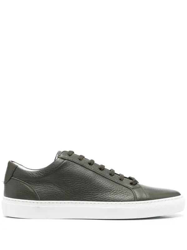 Corneliani Low-top Lace-up Sneakers - Green