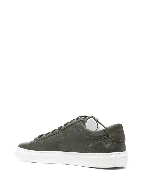 Corneliani Low-top Lace-up Sneakers - Green