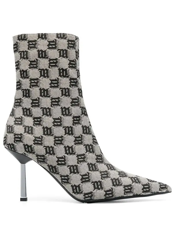 MISBHV Sasha Heeled Ankle Boots