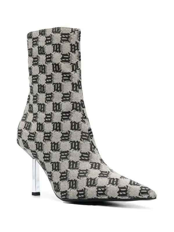 MISBHV Sasha Heeled Ankle Boots