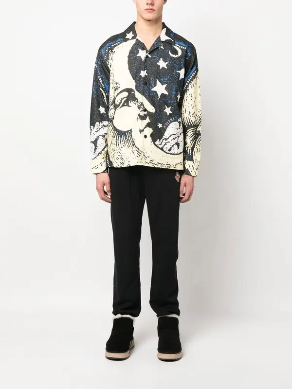 COUNTY OF MILAN Logo-embroidered Track Pants