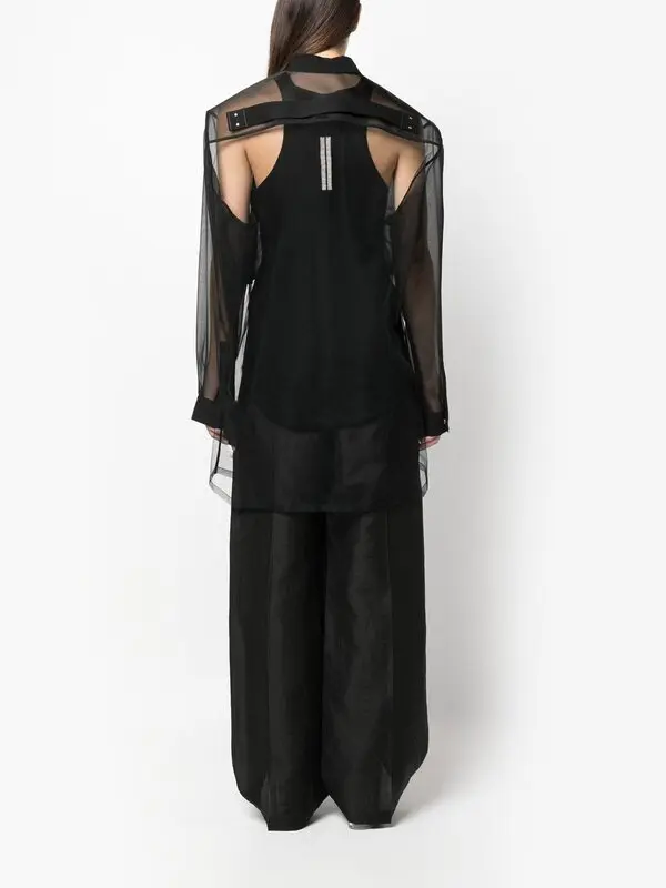 Rick Owens Utility See-through Shirt