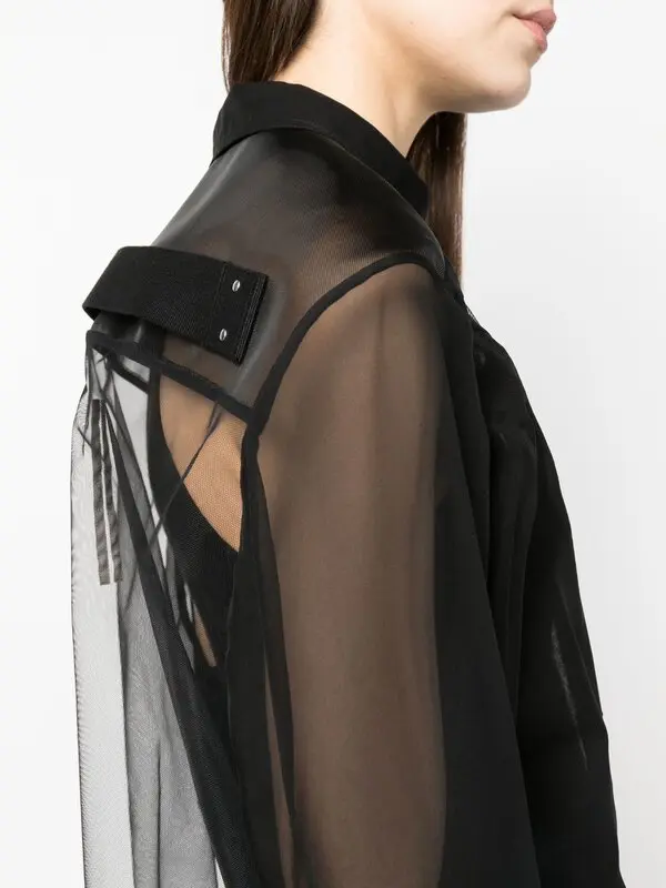 Rick Owens Utility See-through Shirt