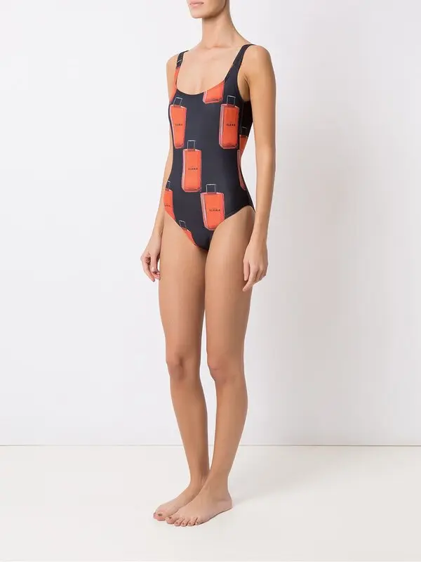 AMIR SLAMA Printed Swimsuit