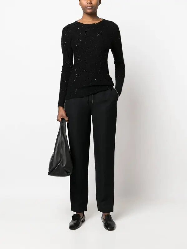 Fabiana Filippi Long-sleeve Jumper - Black