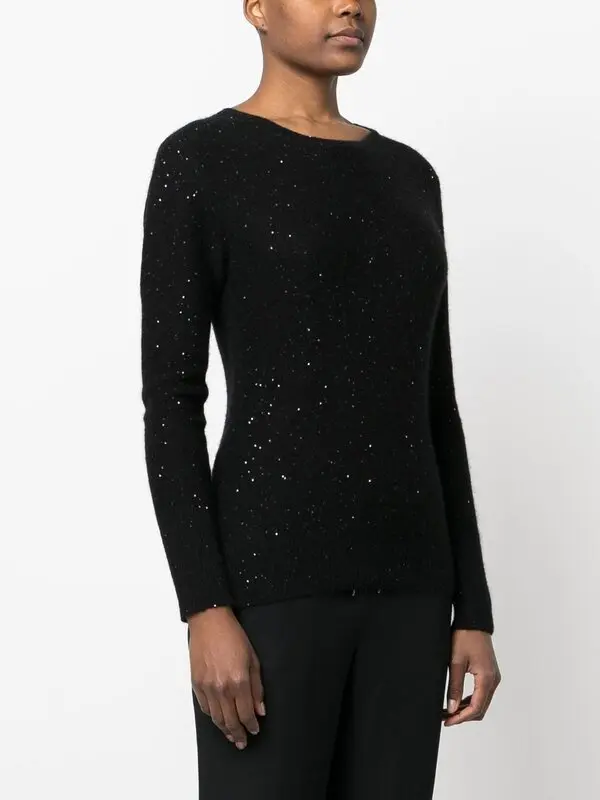 Fabiana Filippi Long-sleeve Jumper - Black