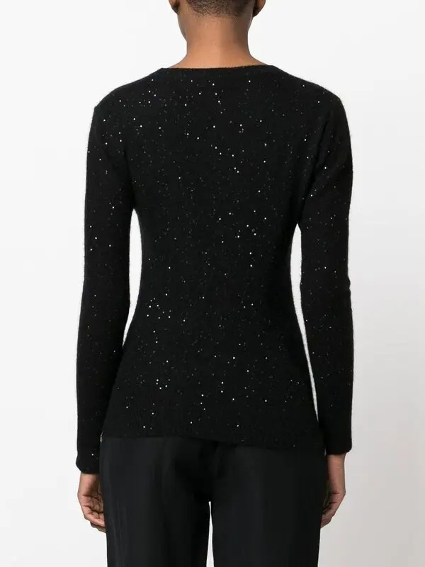Fabiana Filippi Long-sleeve Jumper - Black