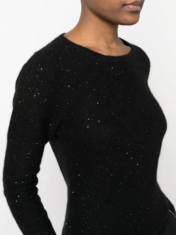 Fabiana Filippi Long-sleeve Jumper - Black