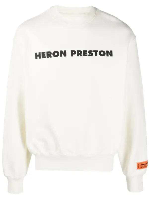 Heron Preston Logo-print Organic Cotton Sweatshirt