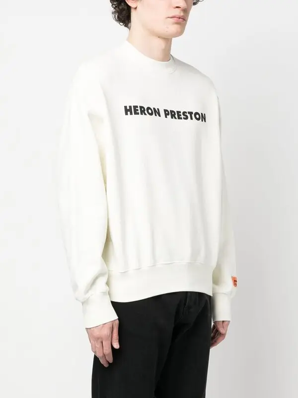 Heron Preston Logo-print Organic Cotton Sweatshirt