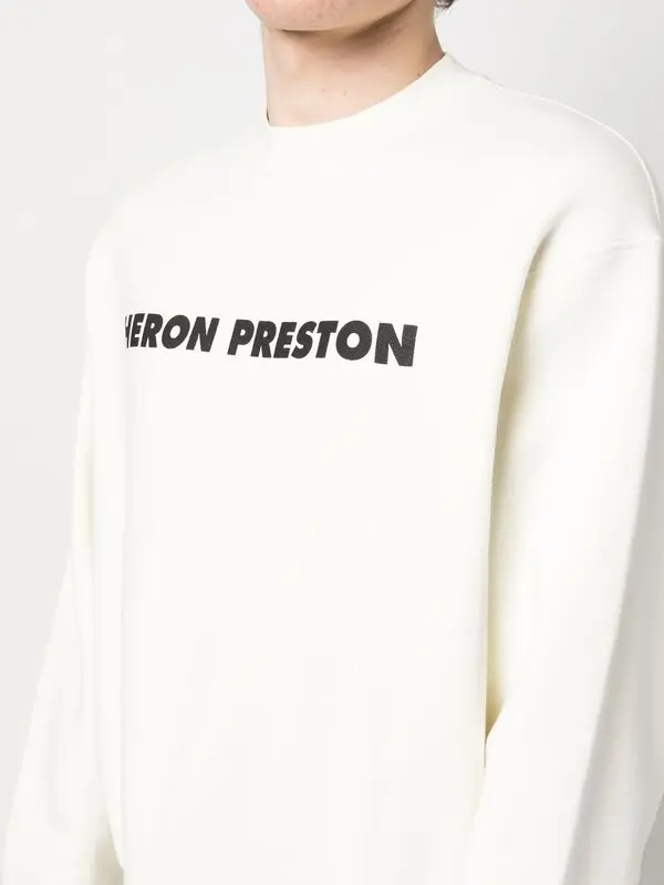 Heron Preston Logo-print Organic Cotton Sweatshirt