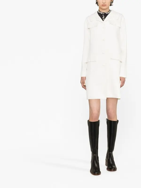 P.a.r.o.s.h Matelassé Single-breasted Coat