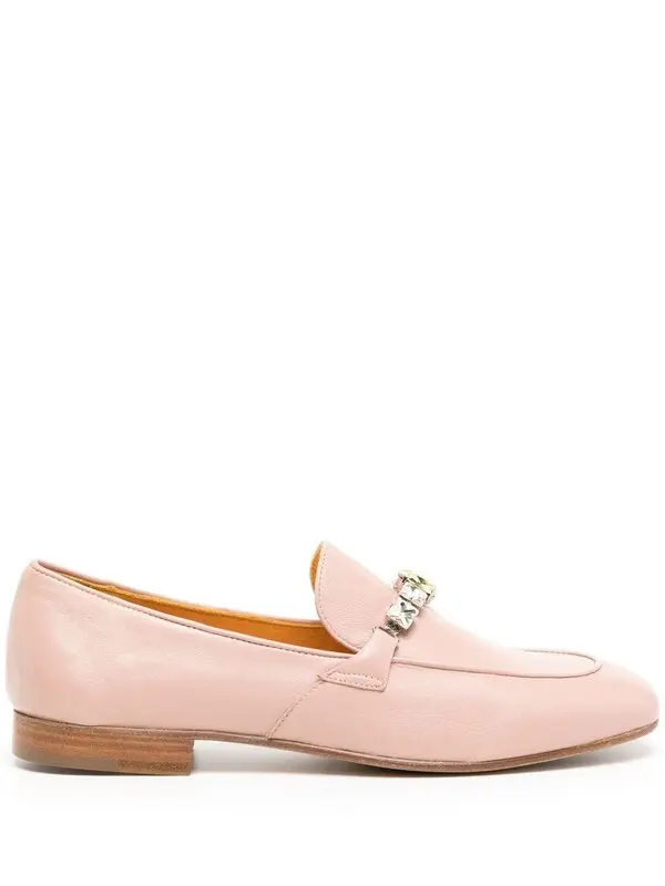 MADISON MAISON Crystal-embellished Loafers