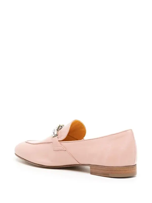 MADISON MAISON Crystal-embellished Loafers