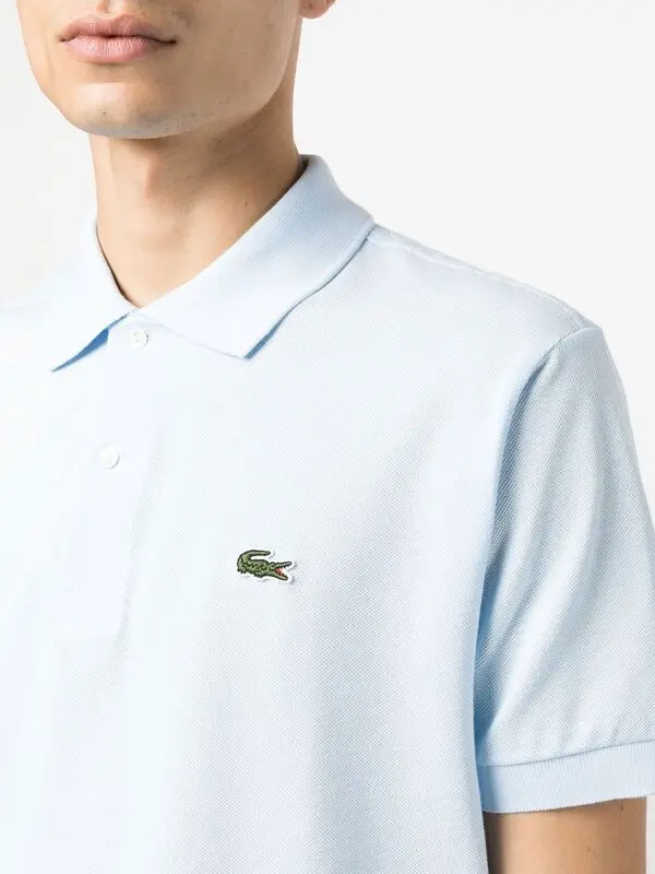 Lacoste Logo-patch Polo Shirt - Blue