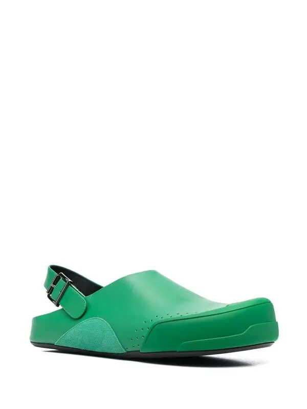 Marni Round-toe Slingback Sandals
