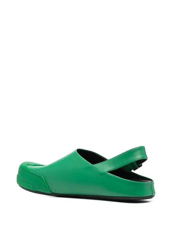 Marni Round-toe Slingback Sandals