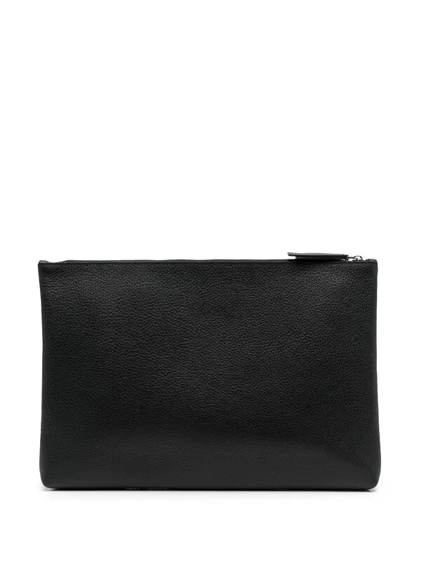 Orciani Zip-fastening Leather Pouch