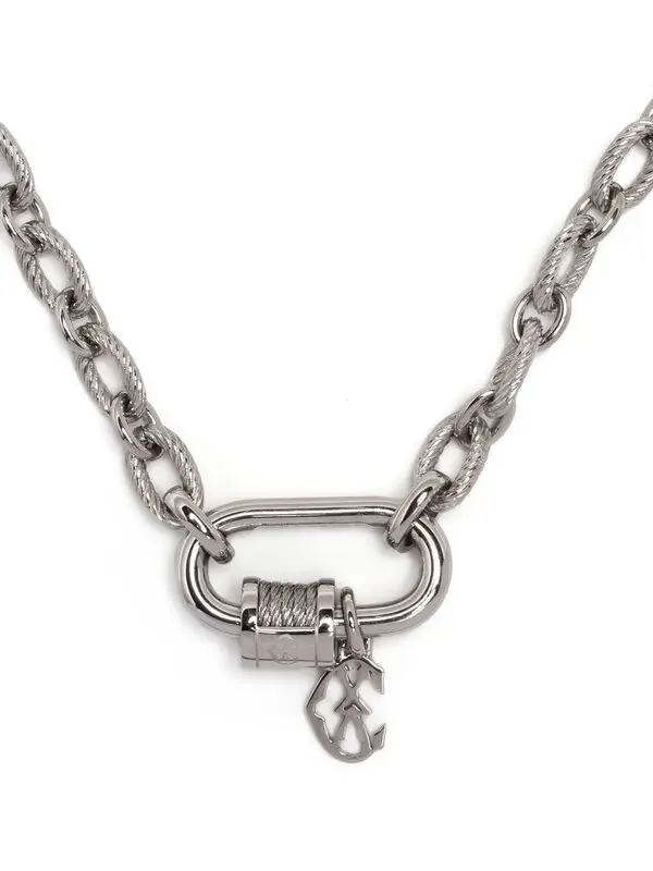 CHARRIOL Forever Lock Cable-link Necklace - Silver