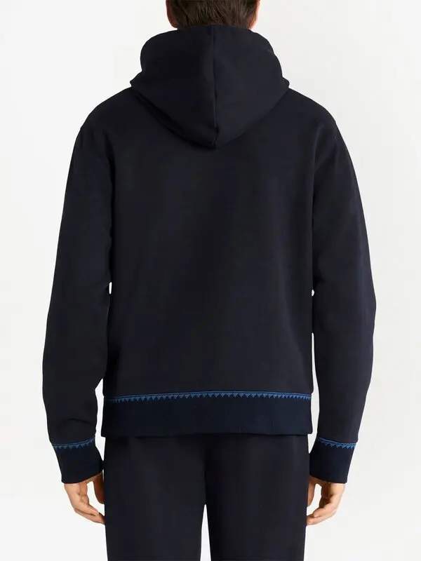 Etro Logo-patch Pullover Hoodie
