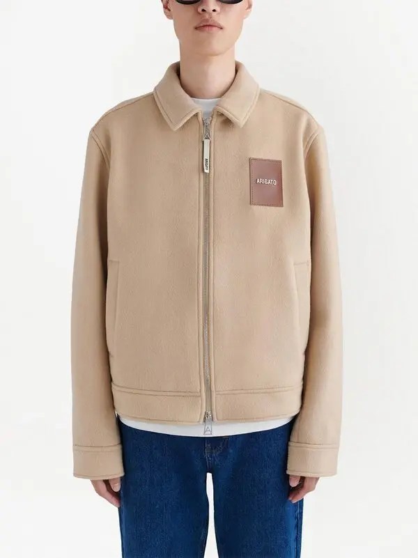 Axel Arigato Ignal Wool Hirt Jacket In Neutrals - 60% Off