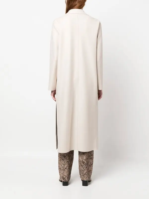 Harris Wharf London Side Slit Trenchcoat