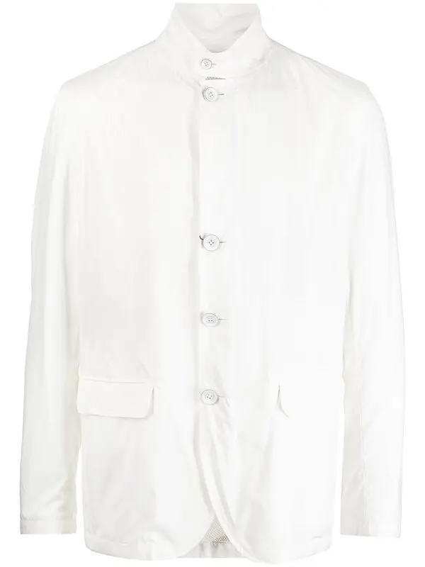 Herno Button-front High Neck Jacket